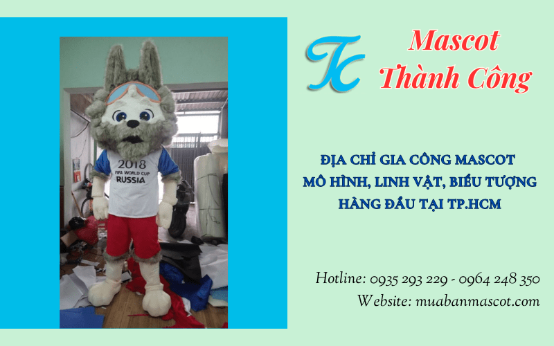 Địa chỉ sản xuất mascot mô hình, biểu tượng, linh vật hàng đầu TPHCM